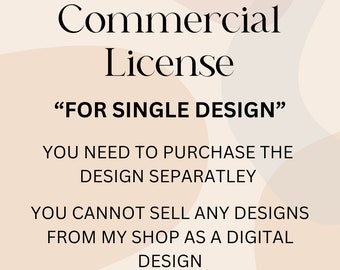 Commercial License, Whole Shop Commercial License, Design Licenses, Png ...