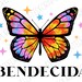 Bendecida Png, Sublimaciones Cristianos, Mariposa Sublimacion, Jesus ...
