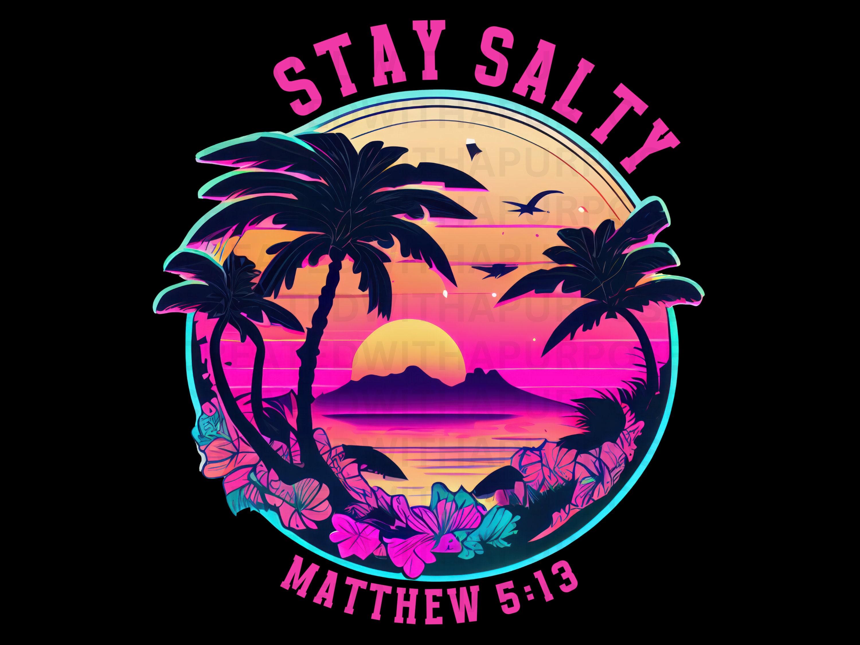 Stay Salty Png Sublimation Design Christian Png Beach Png - Etsy