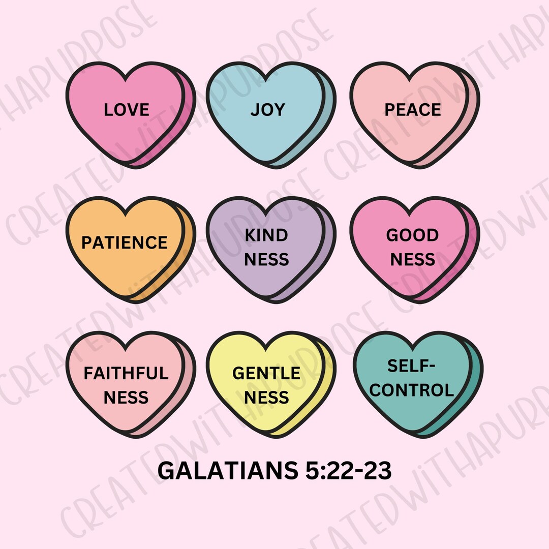 Fruit of the Spirit Png, Christian PNG Designs, Valentines Png ...