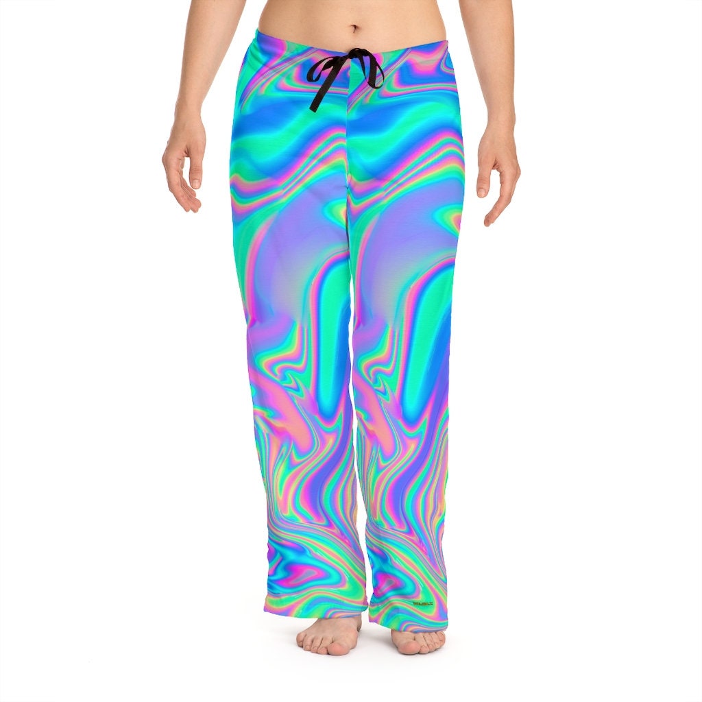 Psychedelic Womens Pajama Pants, Lounge Pants, Pajama Bottoms, Jammies ...