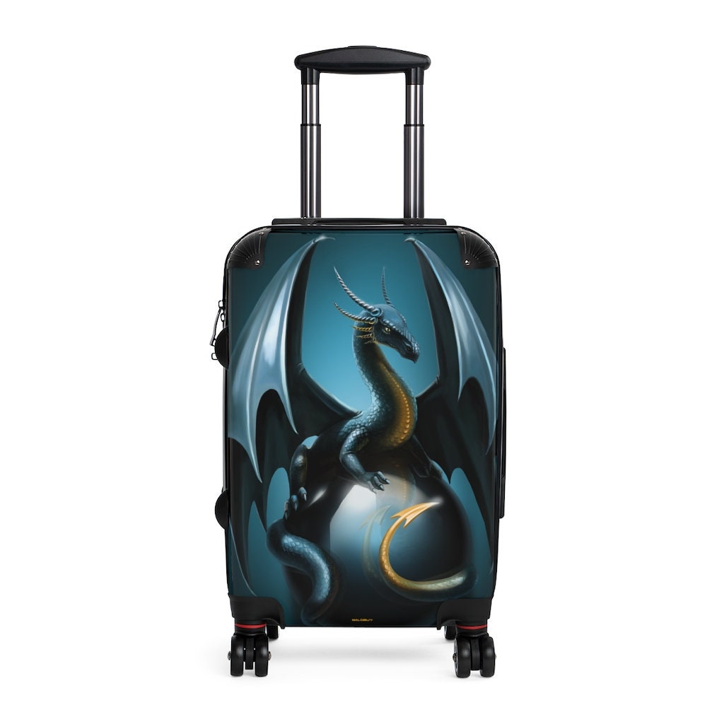 Winged Dragon Suitcase, Free Shipping, Travel Bag, Overnight Bag ...