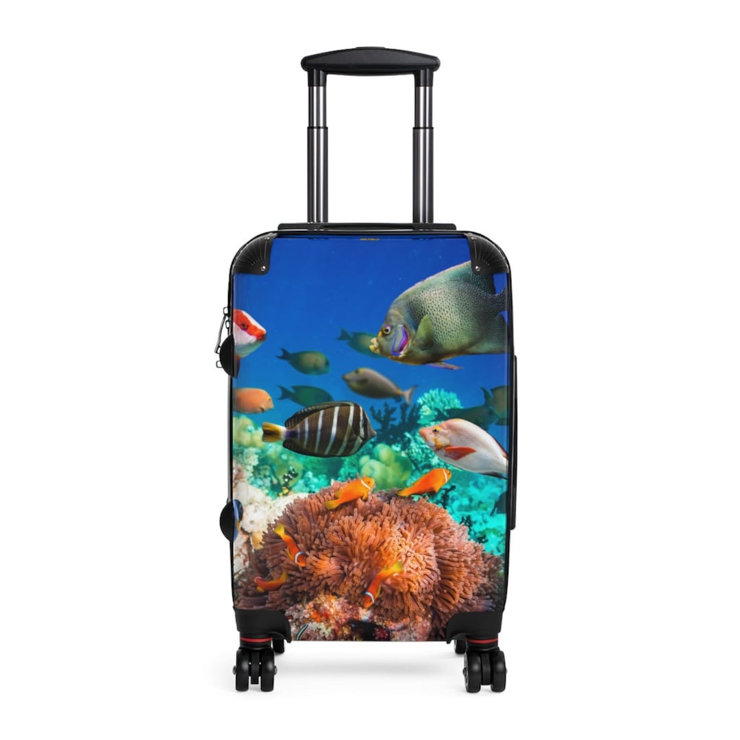 Underwater Ocean Suitcase, Free Shipping, Travel Bag, Overnight Bag ...
