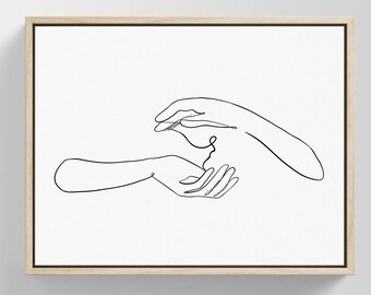 Half Front Lady Line Drawing, Line Art, Abstract Art Print, Black and ...