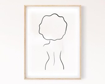 Poc Woman Wall Art - Etsy