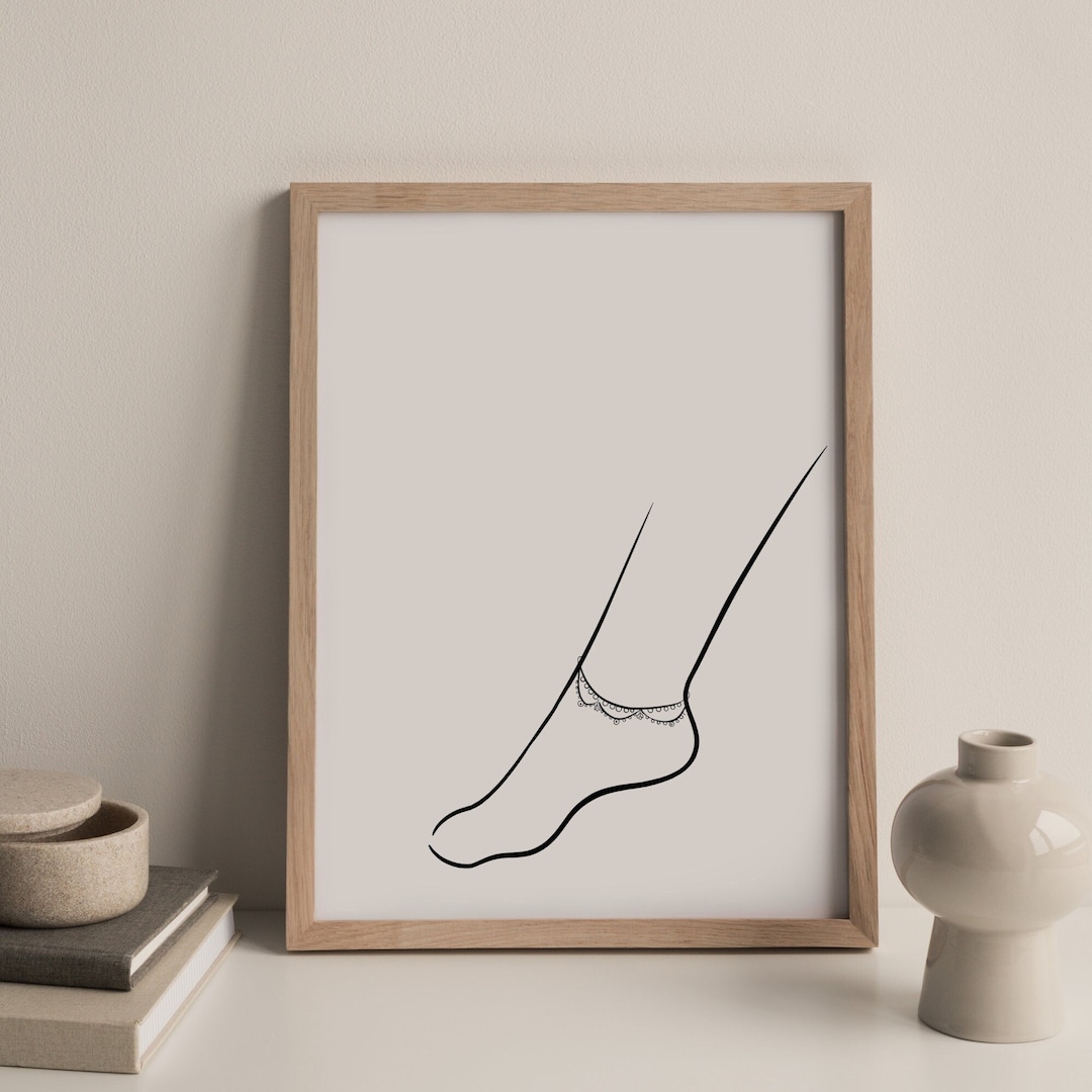 Desi Step Line Drawing, Line Art, Abstract Art Print, Printable Wall ...