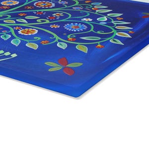 Challah Board, Custom Painted Challah Tray, Original Folk Art Print ...