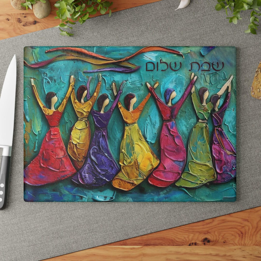 Challah Board, Glass Challah Tray, Challah Plate, Jewish Gift, Original ...