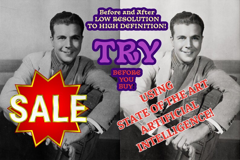 Enhance Photo Enhance Old Photos With AI Software Try Before - Etsy Enhance Photo Enhance Old Photos With AI Software Try Before - Etsy