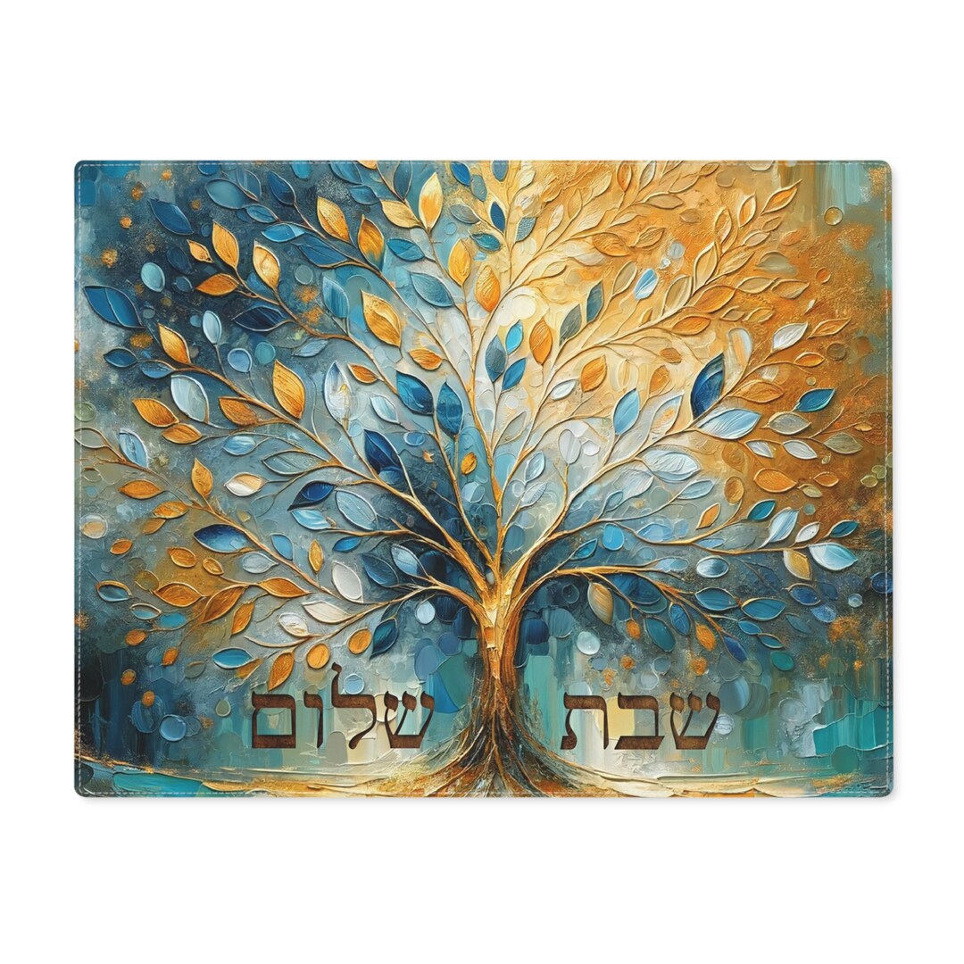 Challah Cover, Shabbat Cover, Jewish Gift, Tree of Life Painting ...