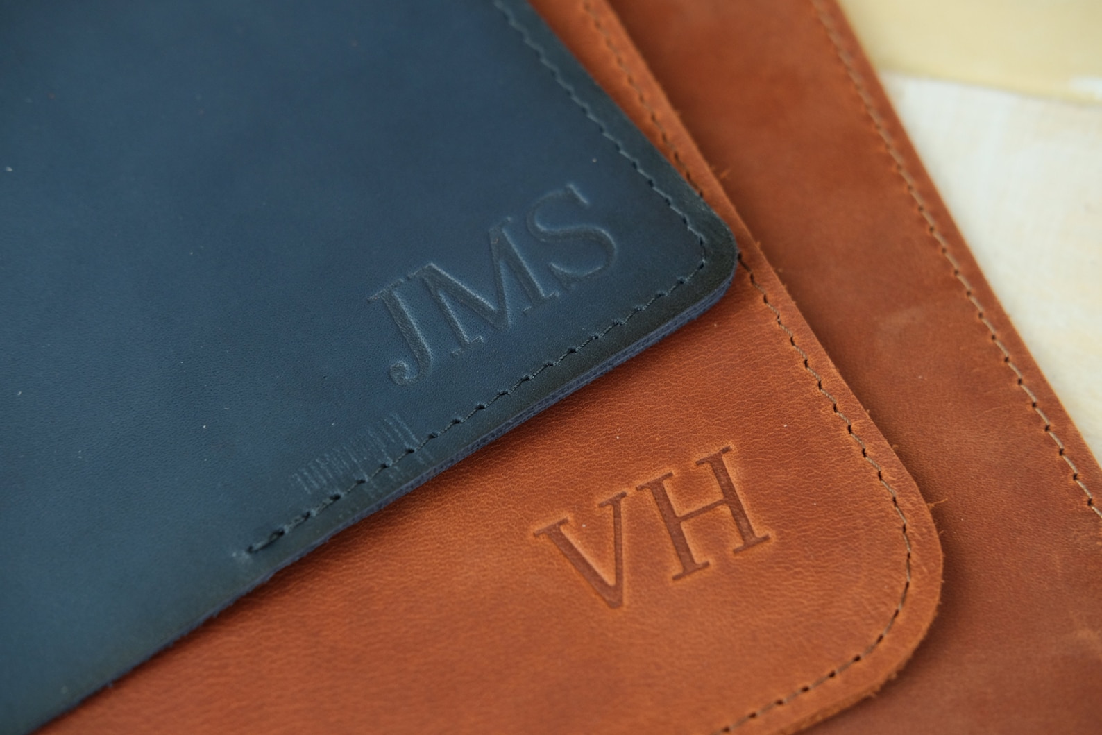 Personalised Leather Gift, Debossing on Leather, Leather Print, Leather ...