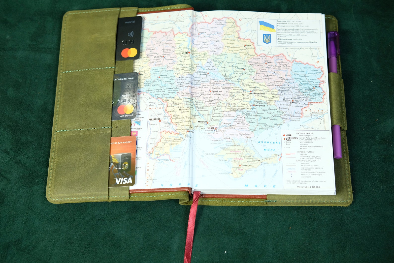 Leather Notebook Cover Vintage Leather Journal Cover A5 - Etsy