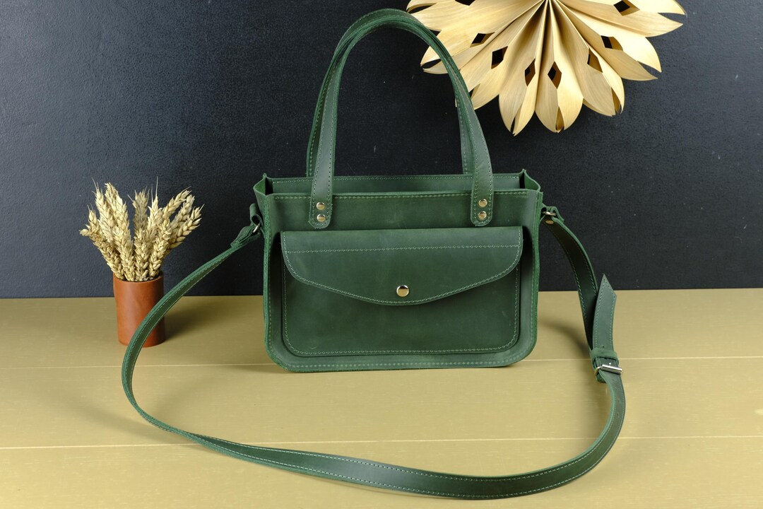 Custom Handmade Leather Shoulder Bag for Women – Personalized Crossbody ...
