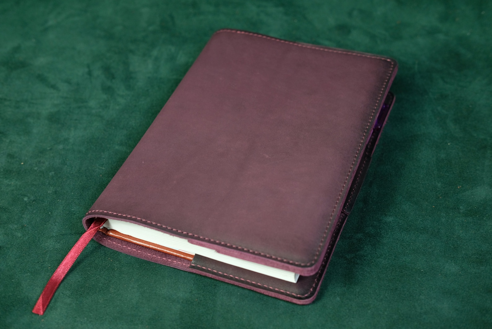 Leather Notebook Cover Vintage Leather Journal Cover A5 | Etsy