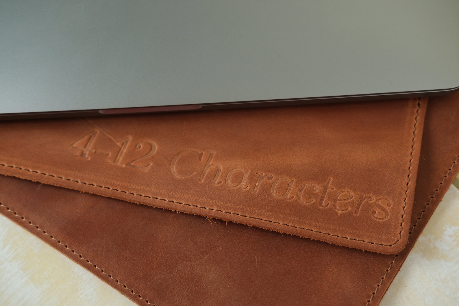 Personalised Leather Gift, Debossing on Leather, Leather Print, Leather ...