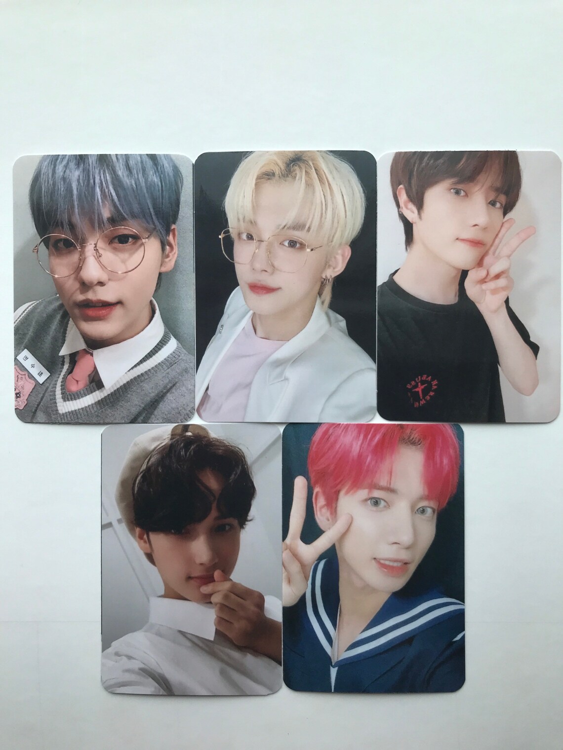 TXT Selfie PhotoCards | Etsy