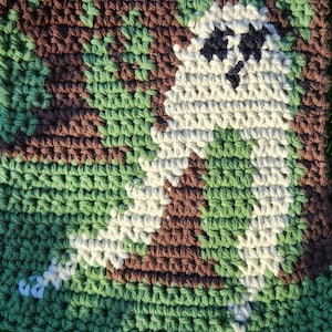 Cryptid Tapestry Crochet Pattern Bundle: Bigfoot, Loch Ness, Mothman ...