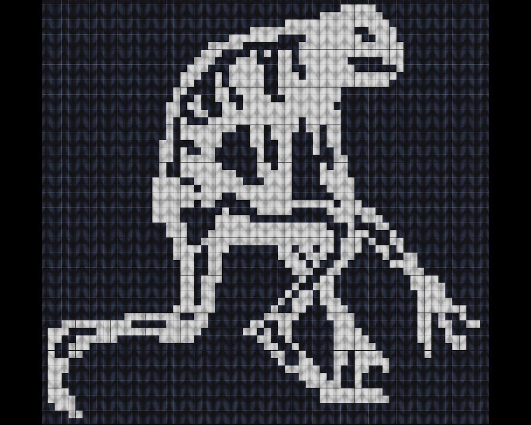 Rake Tapestry Crochet Pattern - Spooky Cryptid Fall Autumn Halloween ...