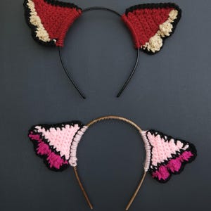 My Hero Academia Inspired Cosplay Ears - Headband Handmade Crochet ...