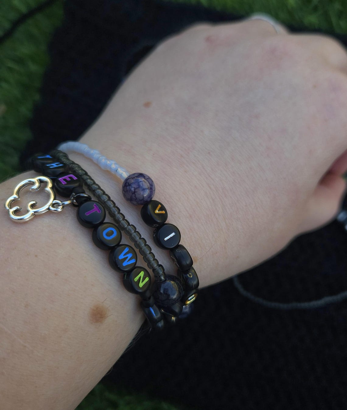 Arcane Inspired Charm Bracelet Jinx Ekko Vander Silco Caitlyn Vi Jayce ...