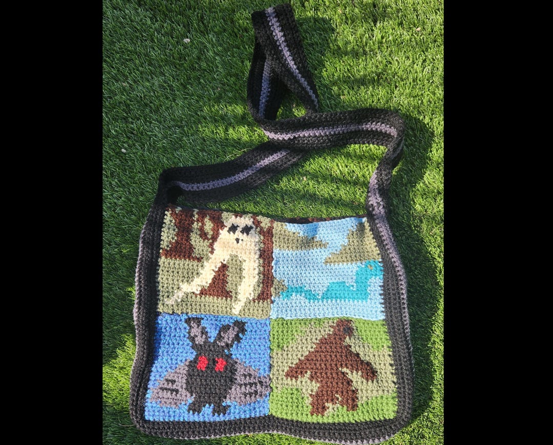 Cryptid Tote Bag - Beginner Easy Bigfoot Loch Ness Werewolf Wendigo ...