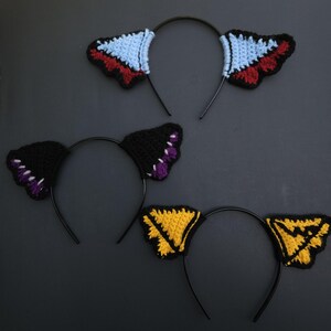 My Hero Academia Inspired Cosplay Ears - Headband Handmade Crochet ...