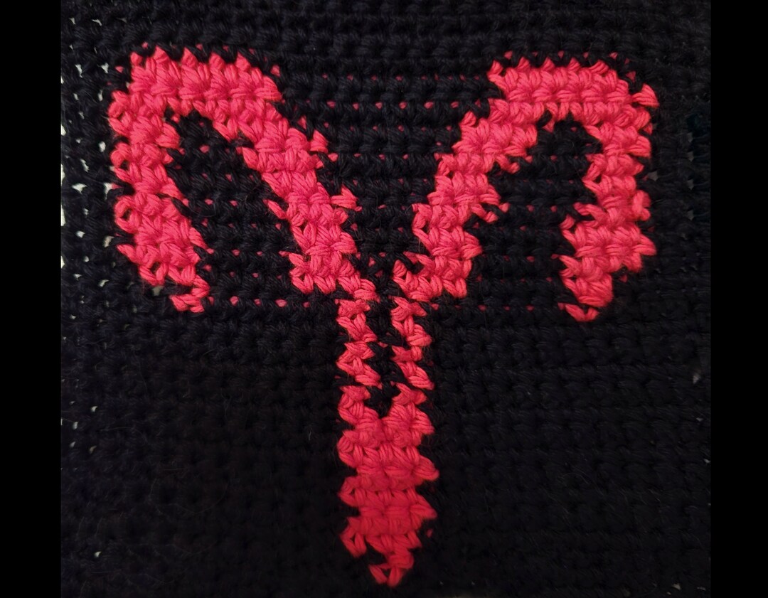 Aries Zodiac Tapestry Crochet Pattern Beginner Easy Wall Hanging Granny ...