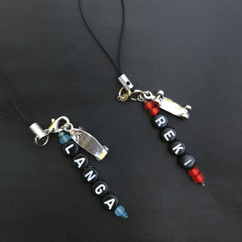 Langa and Reki Keychains - Etsy