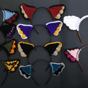 My Hero Academia Inspired Cosplay Ears - Headband Handmade Crochet ...