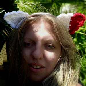 My Hero Academia Inspired Cosplay Ears - Headband Handmade Crochet ...