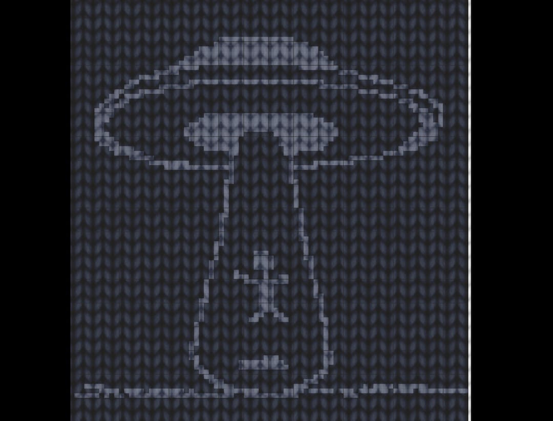 UFO Abduction Tapestry Crochet Pattern - Alien Paranormal Cute ...