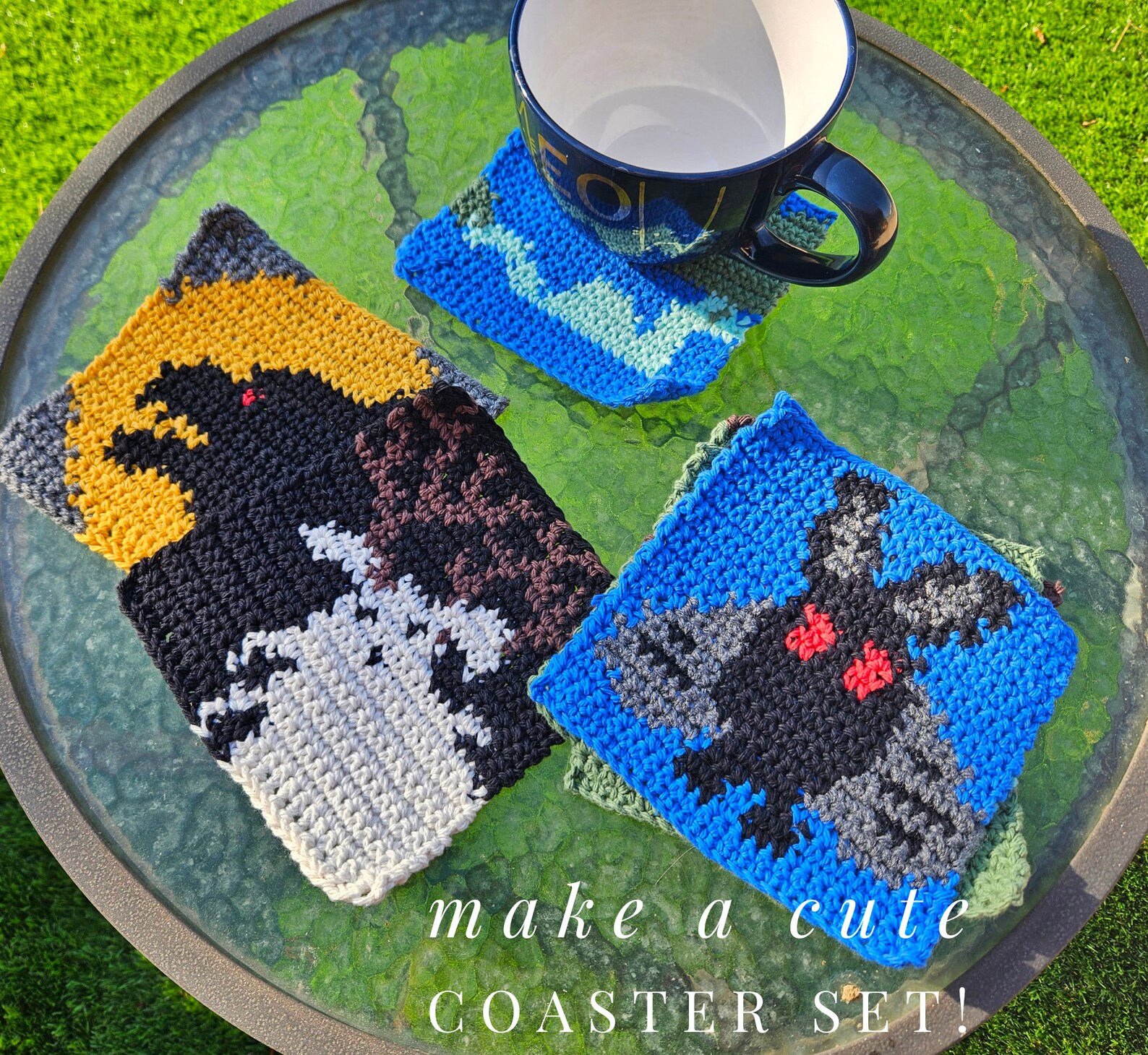 Bigfoot Tapestry Crochet Pattern - Yeti Sasquatch Cryptid Easy Beginner ...