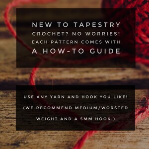 Werewolf Tapestry Crochet Pattern - Cryptid Easy Beginner Granny Square ...