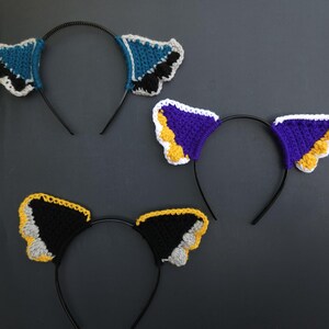 My Hero Academia Inspired Cosplay Ears - Headband Handmade Crochet ...