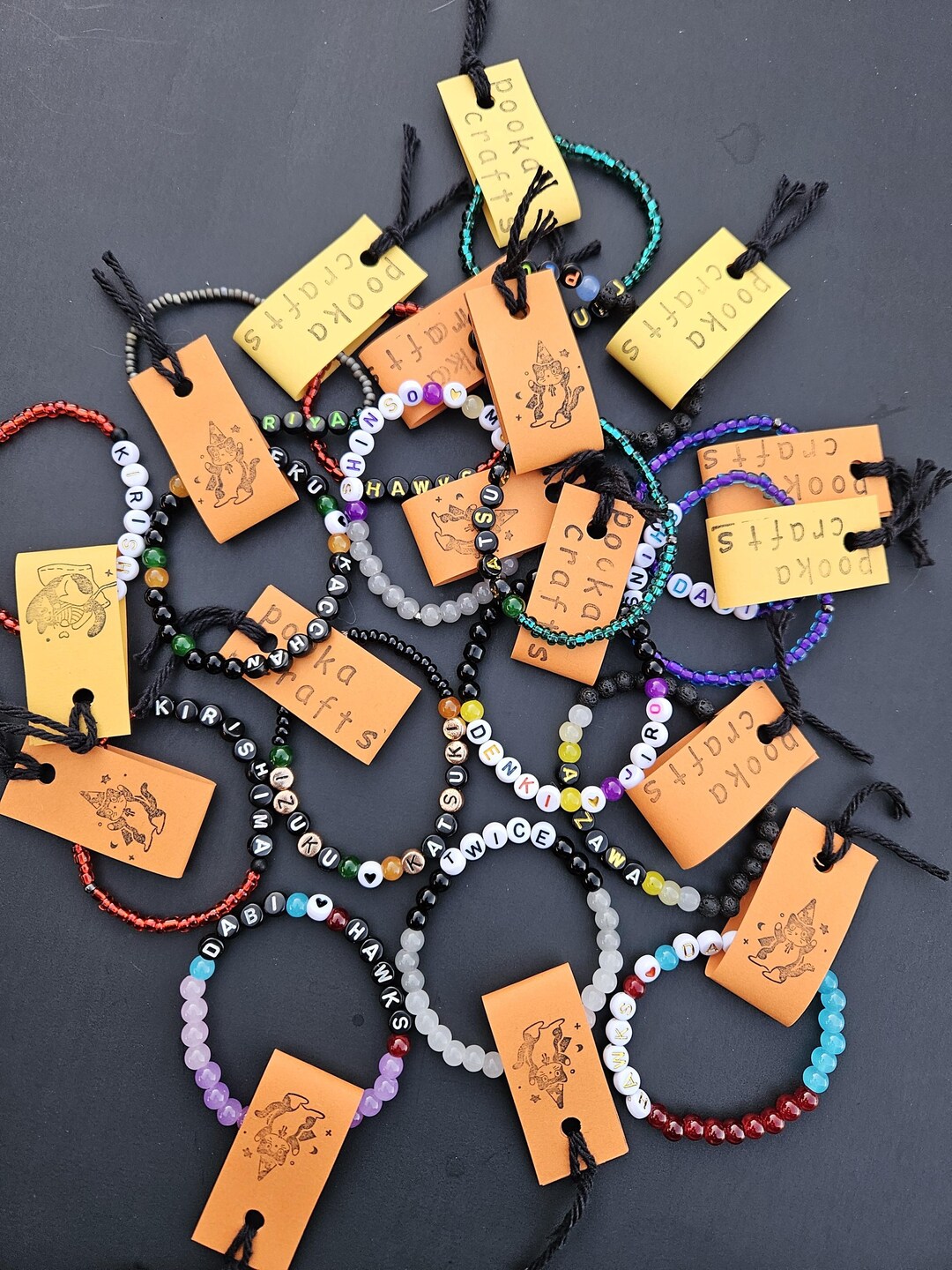 My Hero Academia Bracelet: Bakudeku, Aizawa, Shinso, Dabi, Hawks - Etsy