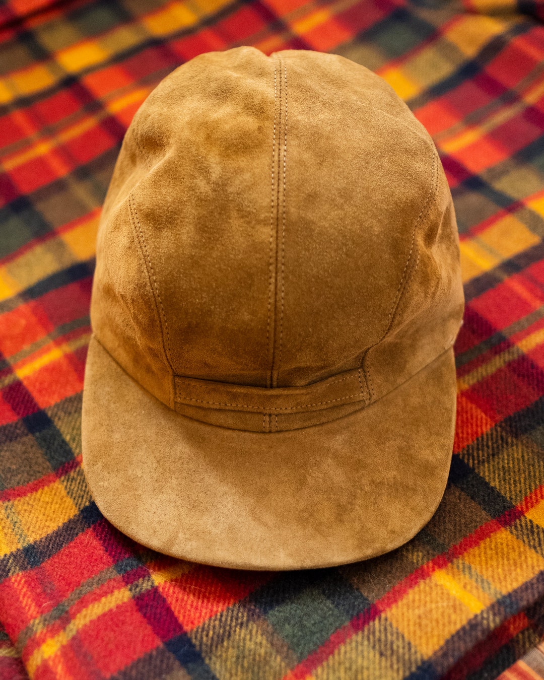 Vintage 60s Wolverine Deerskin Suede Sportsman Ear Flap Cap Size Small ...
