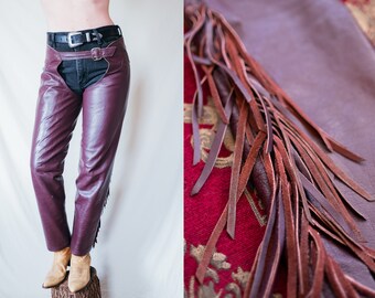 Purple Chaps - Etsy