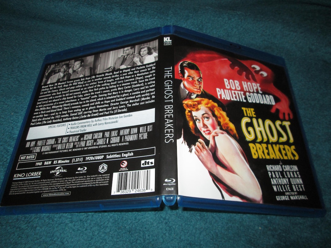 The Ghost Breakers -blu Ray Edition of This Classic Comedy Thriller ...