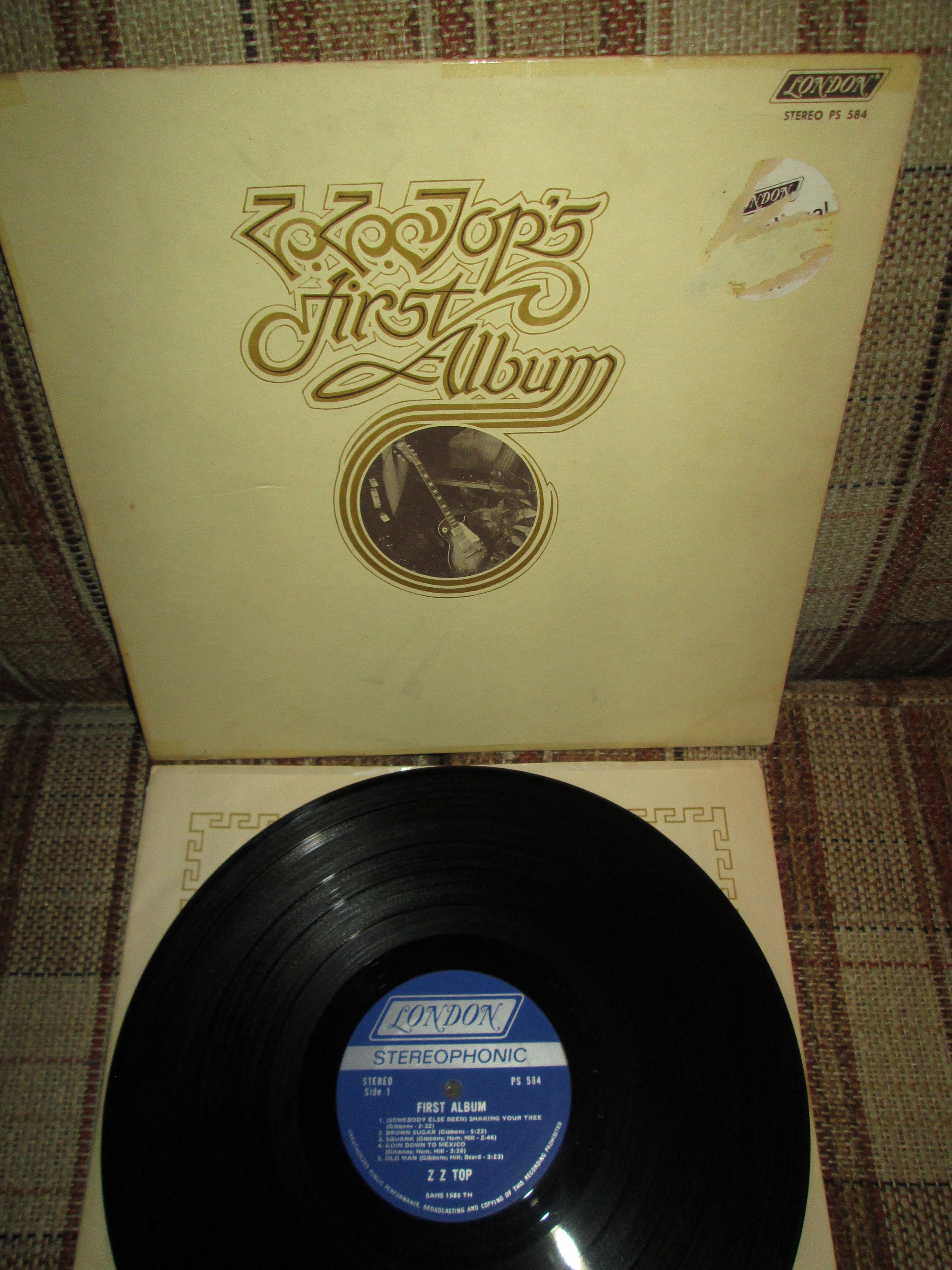 Zz Top First Album Vinyl