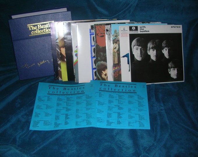 The Beatles -the Beatles Collection -blue Box Set Vinyl Lp's BC-13 ...