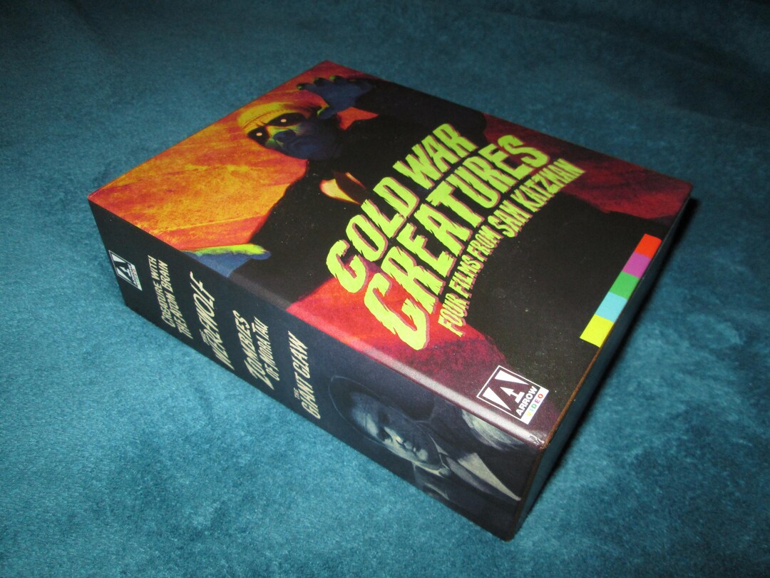 Cold War Creatures Box Set -blu Ray Collector's Edition 4 Discs W/2 ...