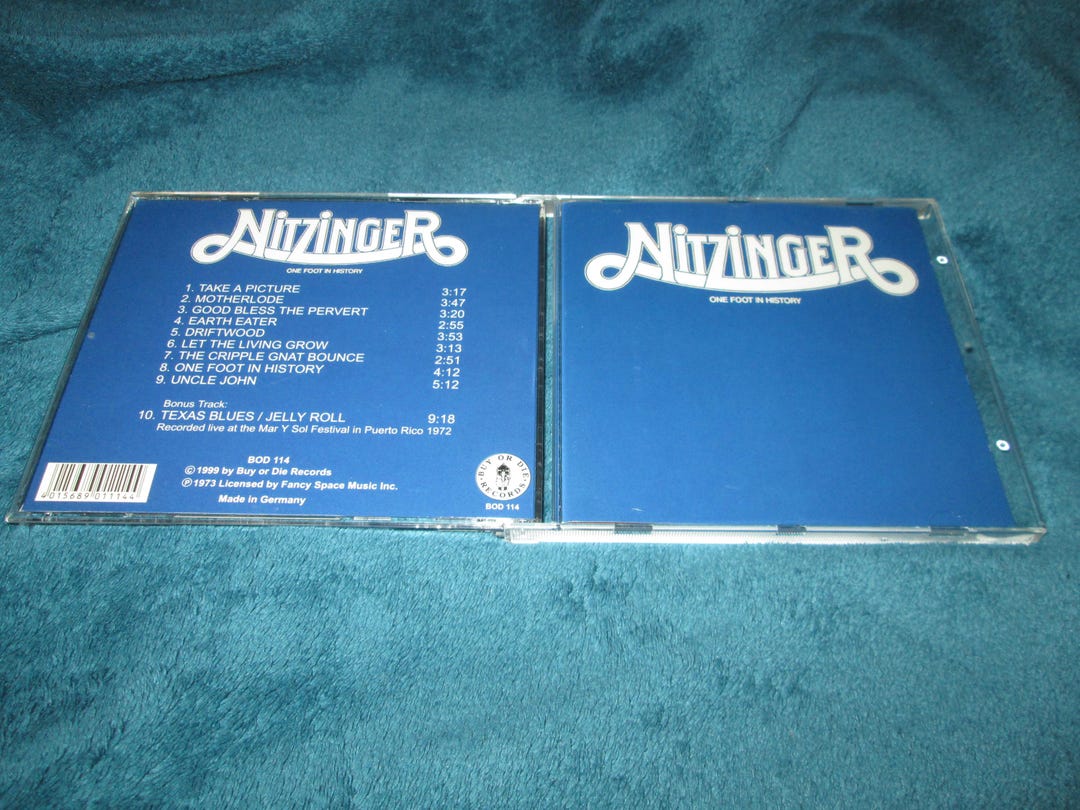 Nitzinger -one Foot in History Official Factory Release German Import ...