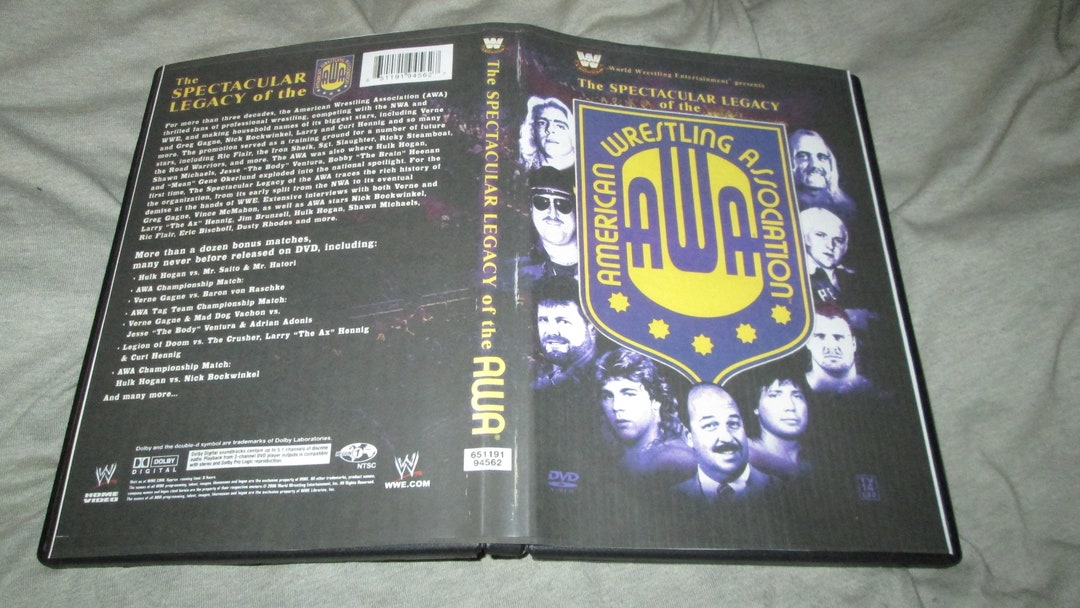 The Spectacular Legacy of the American Wrestling Association -4 DVD Set ...