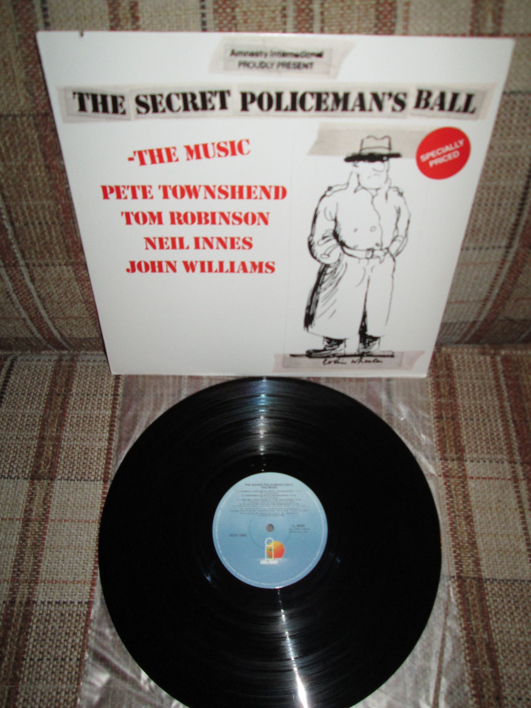 Pete Townshend -the Secret Policeman's Ball on Island Records IL 9630 ...