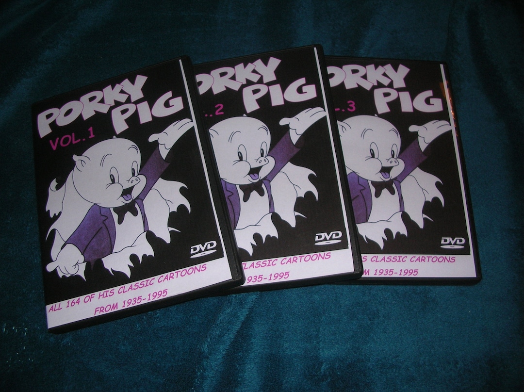 The Ultimate Porky Pig Dvd Cartoon Collection-us SHIPPING INCLUDED! - Etsy