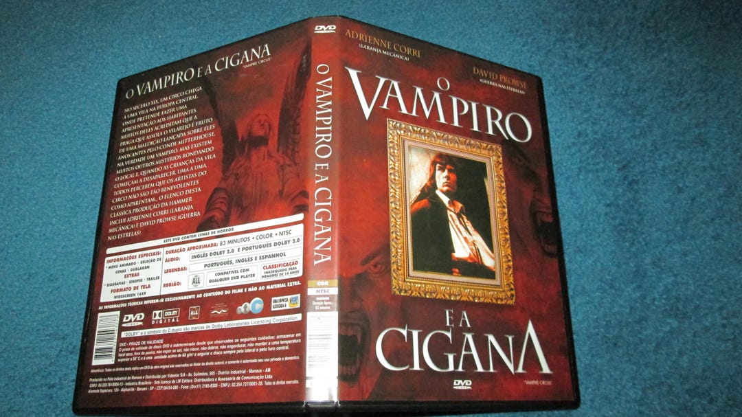 Vampire Circus / O Vampiro EA Cigana -original Brazil Import DVDF-090 ...