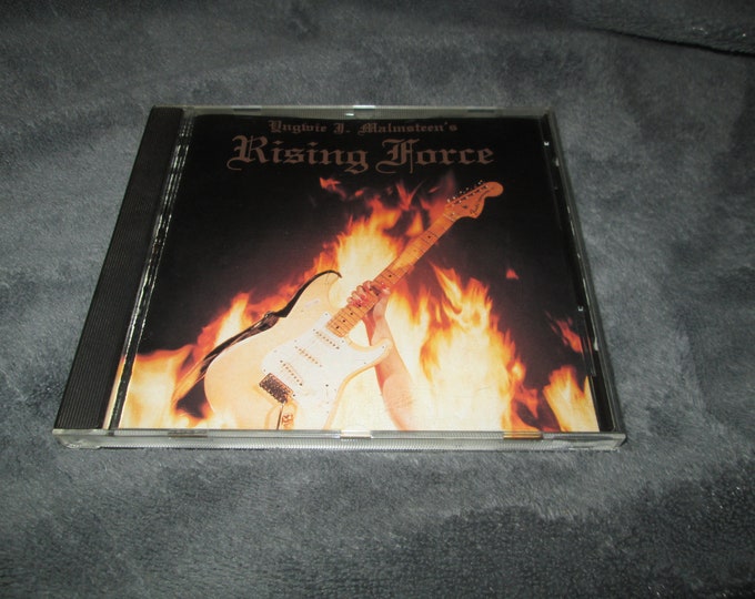 Yngwie J Malmsteen's Rising Force -first Solo Album Original 1984 Issue ...
