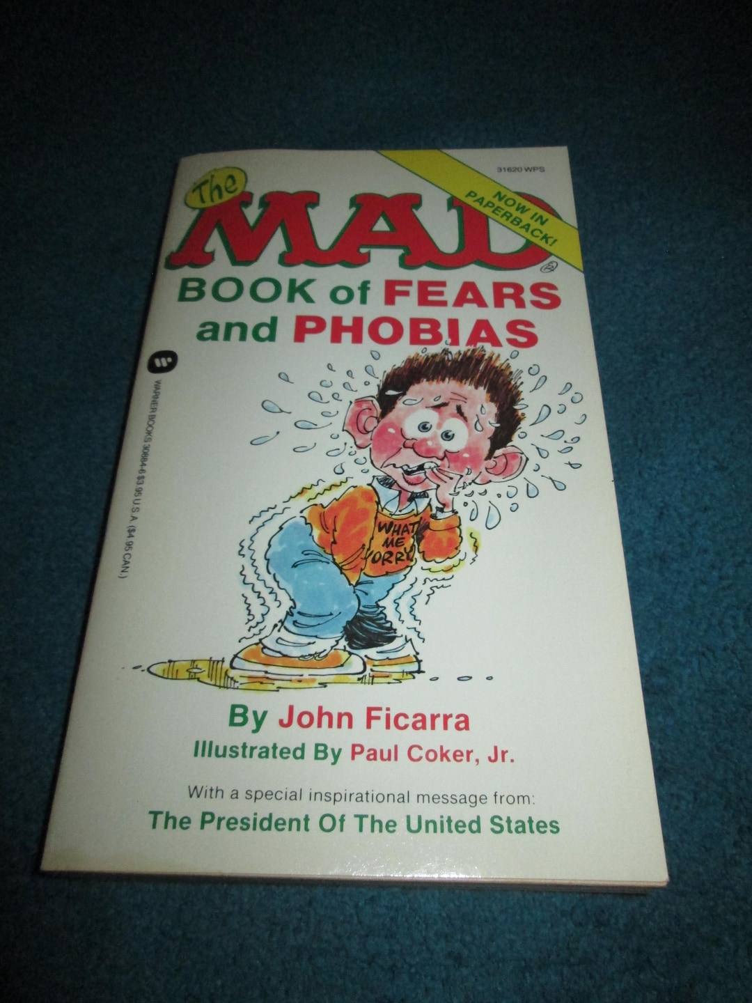 The Mad Book of Fears and Phobias -paperback October 1990 2nd Edition ...