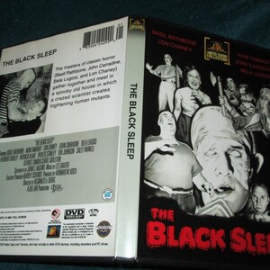 The Black Sleep -official Factory Release DVD on MGM Rathbone Chaney ...