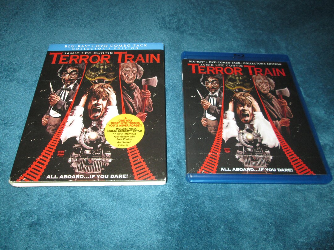 Terror Train -blu Ray & DVD Combo Pack Collector's Edition W/slipcover ...